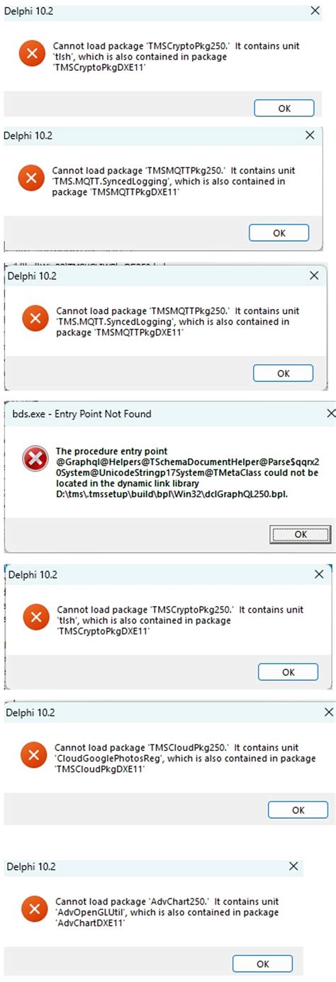 Six Smart Setup Problems TMS VCL UI Pack TMS Support Center