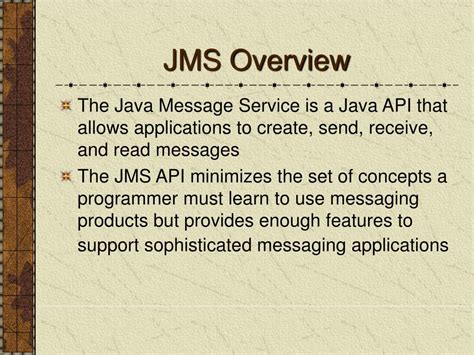 PPT A Study In JMS Java Messaging Service PowerPoint Presentation Free Download ID