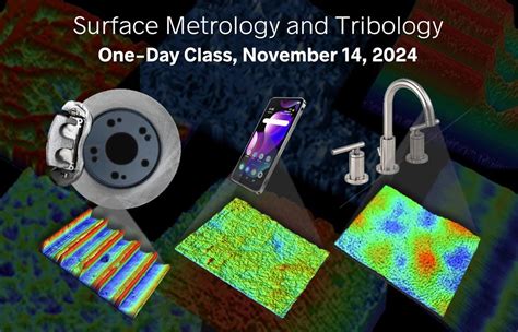 Surface Metrology And Tribology Class