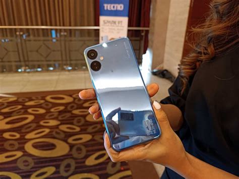 Foto Tampilan Tecno Spark 9t Si Kamera Contek Iphone