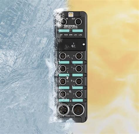 Decowell Sd Series Ip67 Remote Io Sdpn 8iol M12 00 Io Link Master
