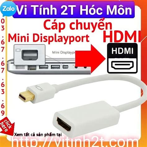 Cap Chuyen Doi Mini Displayport Sang Hdmi