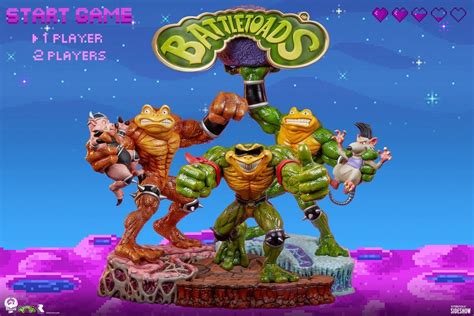 PCS Reveals Impressive Battletoads Brawler Collection Statue Set