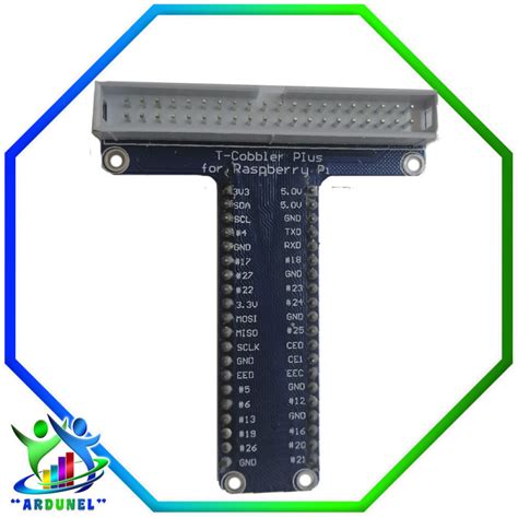 GPIO ADAPTADOR PARA RASPBERRY PI3 40 PINES AZUL