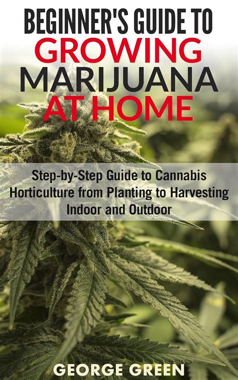 Beginner’s Guide to Growing Marijuana at Home: Step-by-Step Guide to Cannabis Horticulture from ...