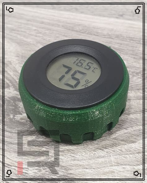 Round Humidity Sensor Magnetic Mount Remixed By Crfdolis Makerworld