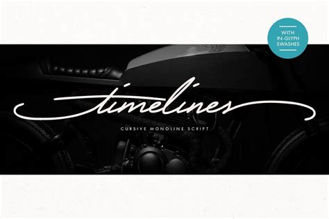 Timelines Script Font