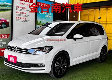 中古車 全新大改款15t，汽油七人座，僅跑『6千』里程擔保，全車原漆等同一台新車，原廠車價漲至1248萬，現車免等，欲購從速vw 福斯