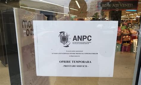 ANPC a închis temporar nouă operatori economici din incinta Sun Plaza