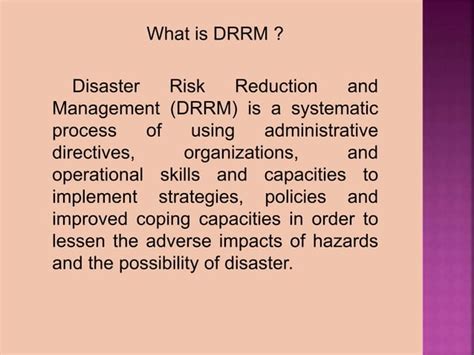 concepts of drr session 8 slides pptx environment science