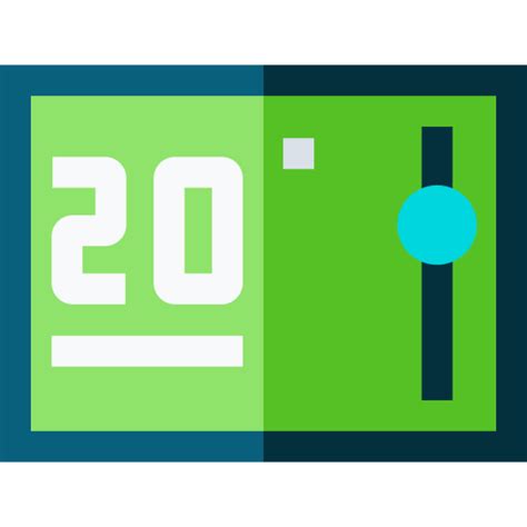 Thermostat Basic Straight Flat Icon