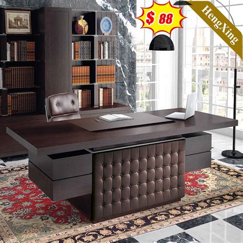 Durable Home Office Furniture Computer Desk Wooden Executive Office