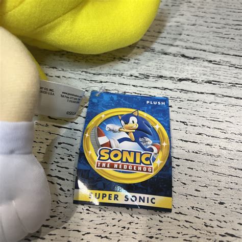 Mavin New Super Sonic Sonic Sega The Hedgehog 12 Inch Plush Great