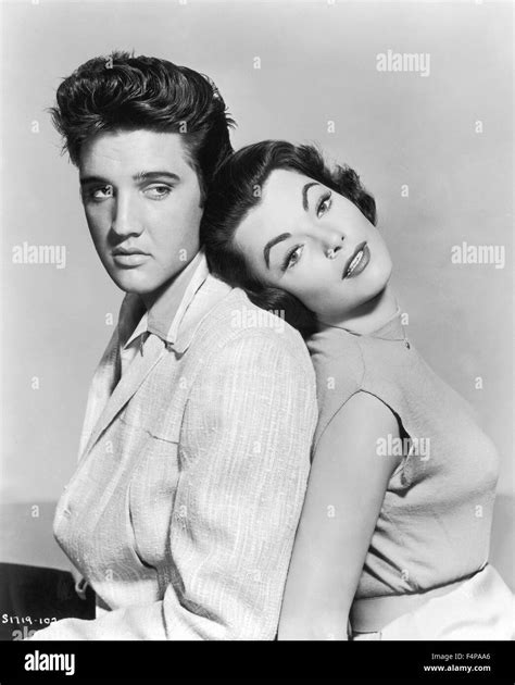 Elvis Presley Judy Tyler Jailhouse Rock 1957 Directed By Richard
