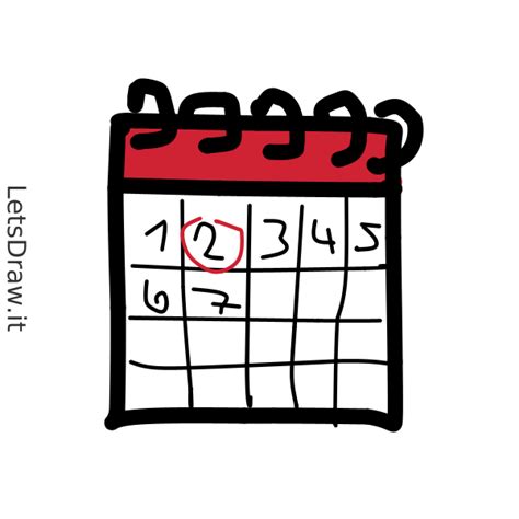 How To Draw Calendar G Kxoj Png LetsDrawIt