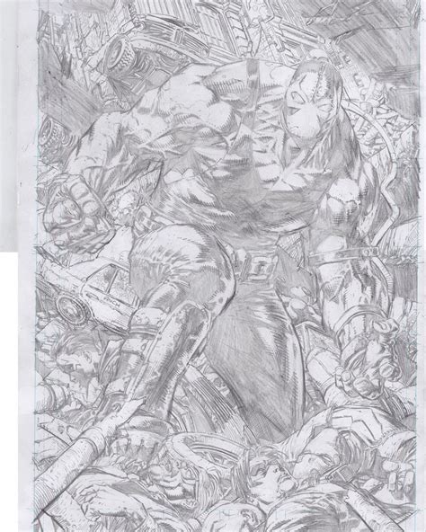 David Finch On Instagram Bane Cover Pencils From Batman Davidfinch Batman Dccomics