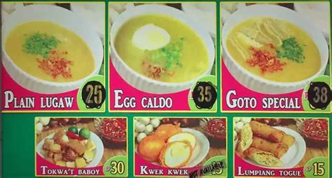 Lugaw Republic Menu Menu For Lugaw Republic Binondo Manila Zomato