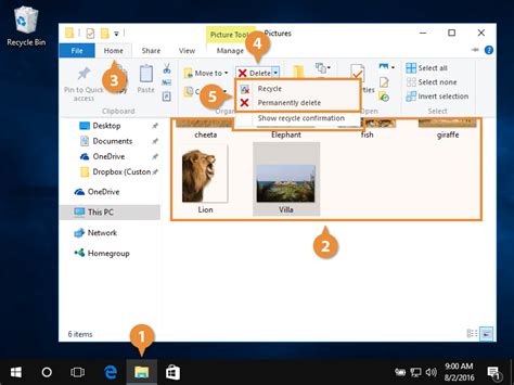 Recycle Bin In Windows 10 CustomGuide