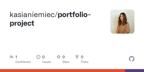 Github Kasianiemiecportfolio Project