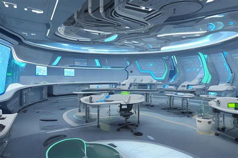 Premium Ai Image Ai Enhanced Environmental Monitoring Lab