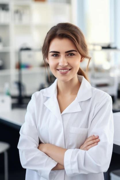 Premium Ai Image Young Medical Student Doing Research In The Clinical Lab