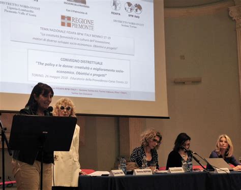 Daniela Ruffino Da Fidapa Torino Proposta Di Un Testo