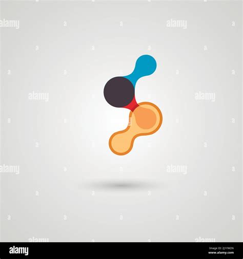 Connect Molecule Vector Design Stock Vector Image And Art Alamy