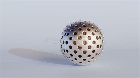 A 3d Rendering Of Mesoporous Ceramic Silica Nanoparticles Stock