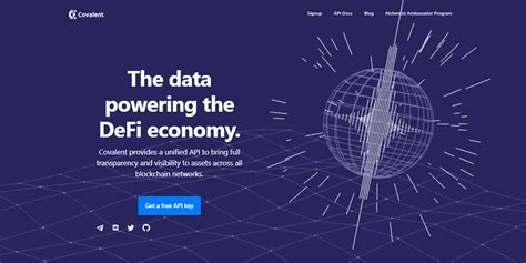 Getting Started With Covalent Defi Blockchain Dapps Data Api Covalent