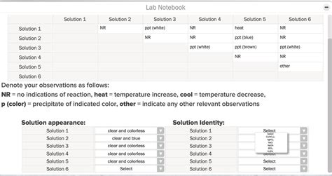 Lab Notebook Solution 1 Solution 2 Solution 3