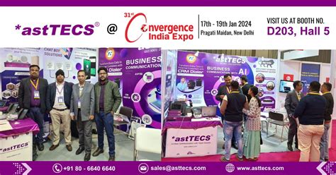 Asttecs On Linkedin Asttecs Convergenceindia Expo Ict Exhibition