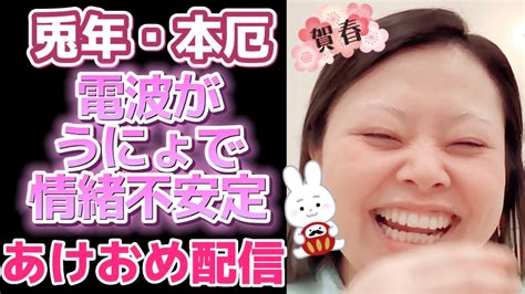 渡辺直美インスタライブ🐰テキスト入り・電波がうにょ😭年女で本厄今年の抱負。フォロワー、一千万人に向けて！セドナの動画 渡辺直美