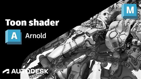 Arnold Tutorial Toon Shading An Assault Mech Model In Mtoa Youtube