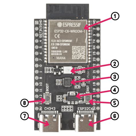 tábla zigbee esp32 esp32 c6 wifi 6 ble 5 0 modell emag hu