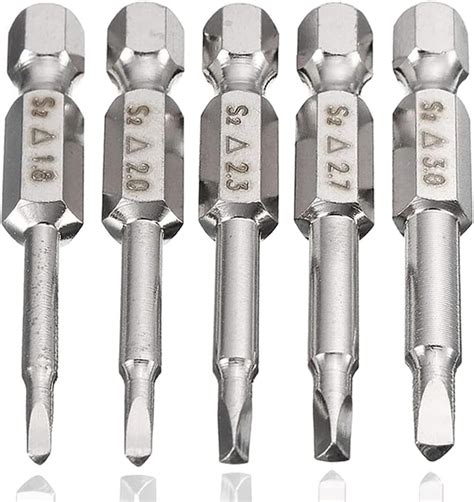 Eyech 5pcs Triangle Head Screwdriver Bits Magnetic Triangle Bit Set 1 4
