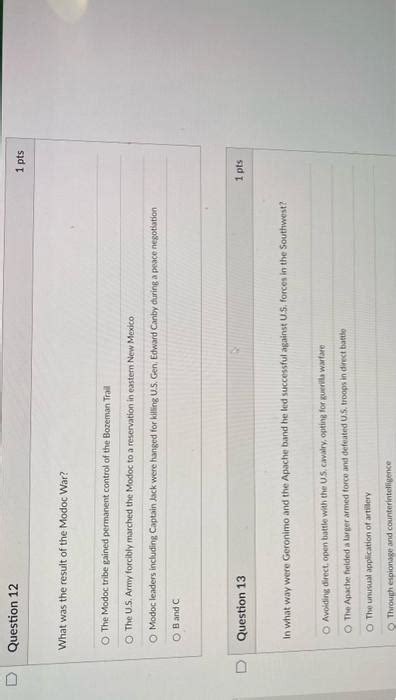 What Was The Result Of The Modoc War The Modoc Tribe