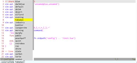 Neovim カラースキームを矢継ぎ早に試す方法（colorschemeでtab補完を繰り返す） By Claude Chatgpt