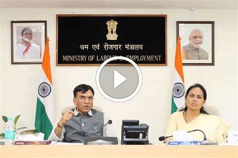 Dr Mansukh Mandaviya Chairs High Level Meeting On Employment Data