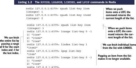 lists in redis redis in action学习笔记