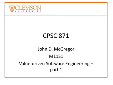 Ppt Cpsc 871 Powerpoint Presentation Free Download Id2611123