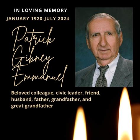 Remembering A Legacy — Patrick Emmanuel Sr Local Pulse News