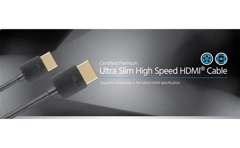Monoprice 4k Certified Premium High Speed Slim Hdmi Cable