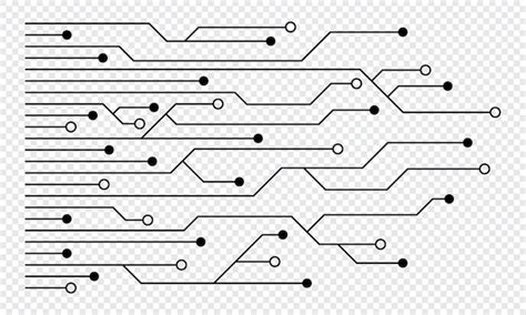 Premium Vector Printed Circuit Board Abstract Futuristic Circuit Board Hi Tech Digital Circuit