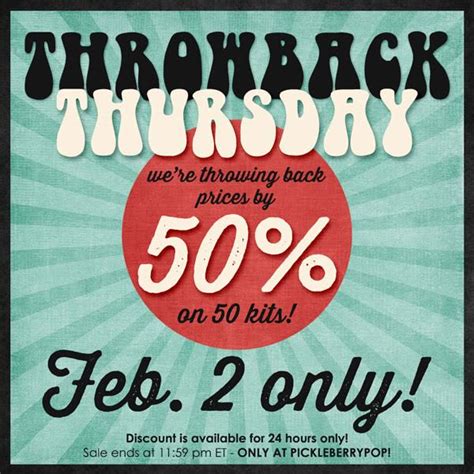 Loriem Designs Throwback Thursday 50 Off Freebie