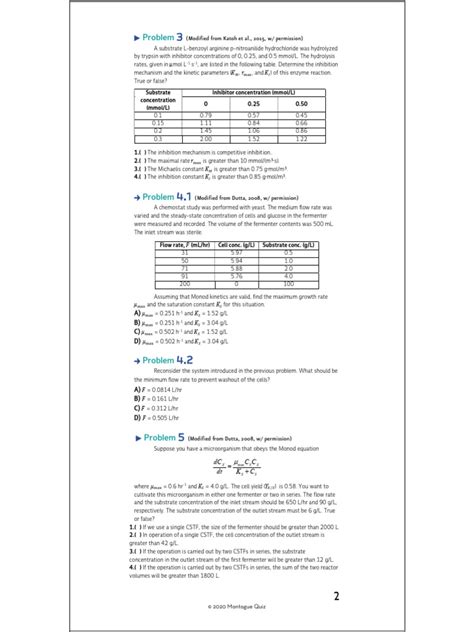 Bioprocess Engineering 2 Pdf Enzyme Inhibitor Enzyme Kinetics