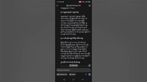 မြန်မာနိုင်ငံအနာဂါတ်deepseekကိုမေးကြည့်သောအခါ Youtube