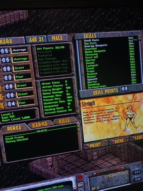 Testing A Character Setup Rclassicfallout