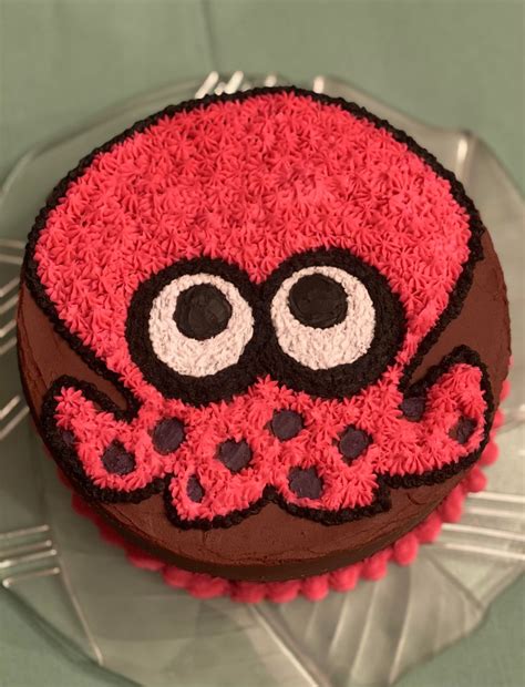 My Grandmother Made Me A Splatoon Cake Here It Is Rsplatoon