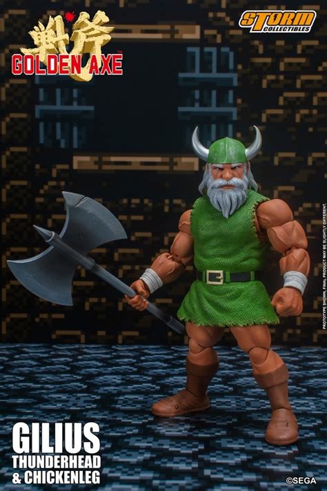 Pre Order 1 12 Gulius Thunderhead With Chicken Leg Golden Axe Greattoysonline