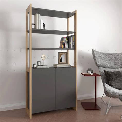 کتابخانه ویترین مدرن ام دی اف مدل پژواک